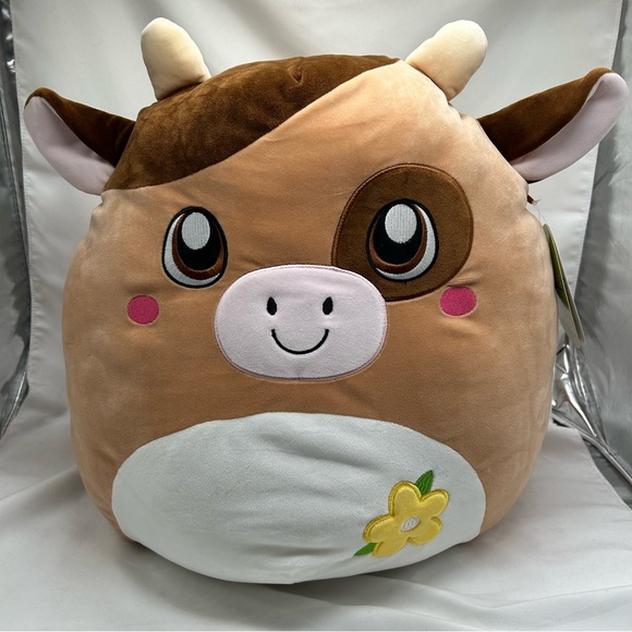 Kellytoy | Toys | Squishmallow Sage The Cow Easter Series Plush Large ...